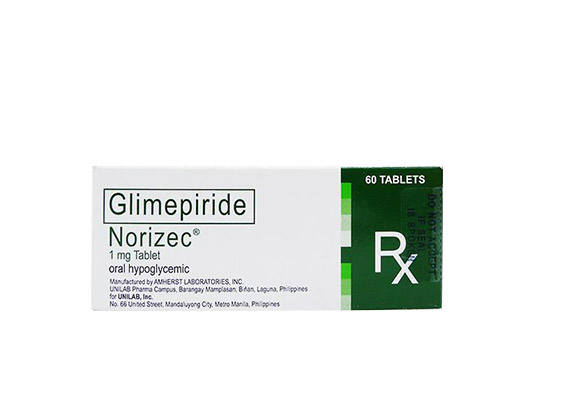 NORIZEC Glimepiride 1mg Tablet 1's price in the Philippines | MedsGo ...